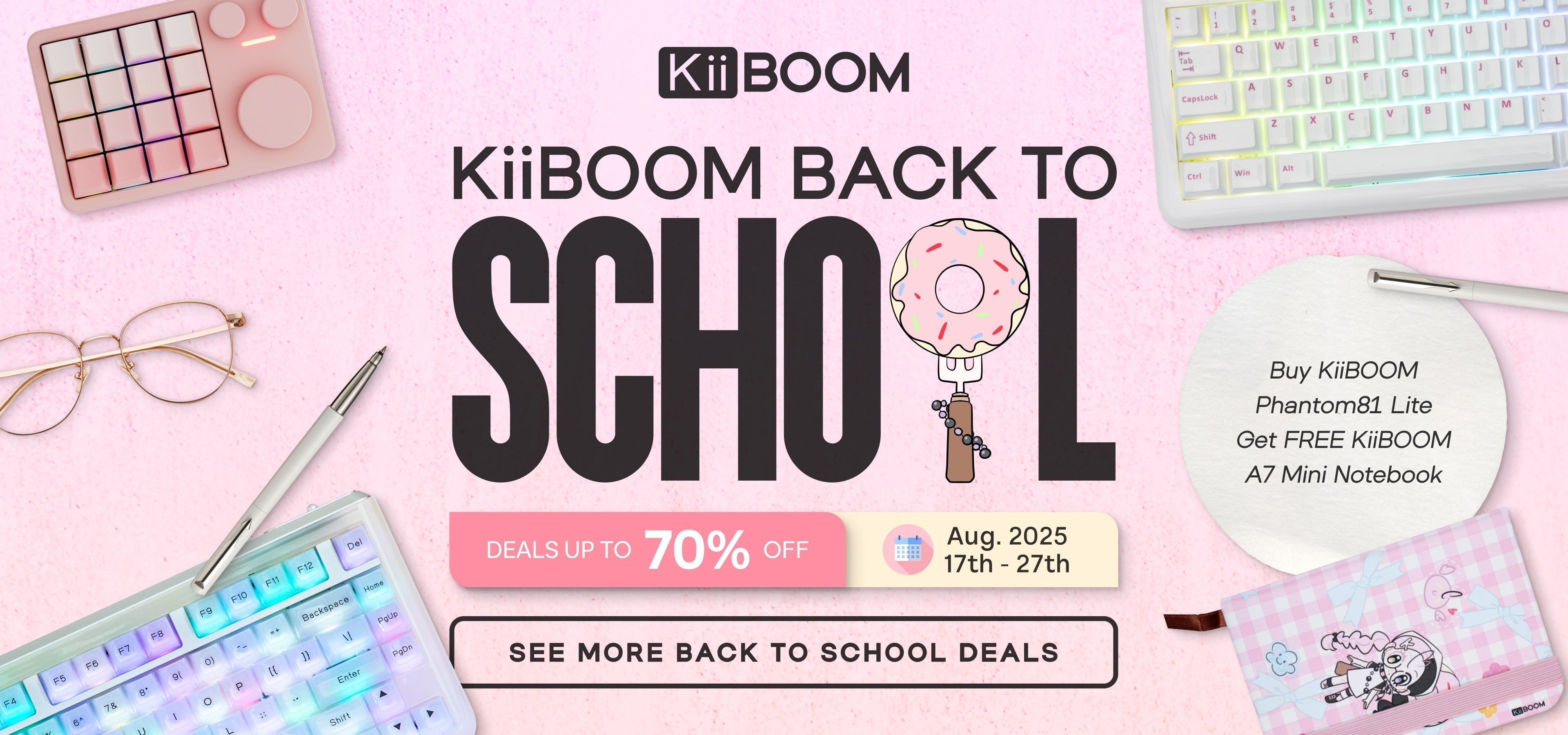 🎁 Back to School Sale: Elevate Your Workspace with KiiBOOM – Limited T