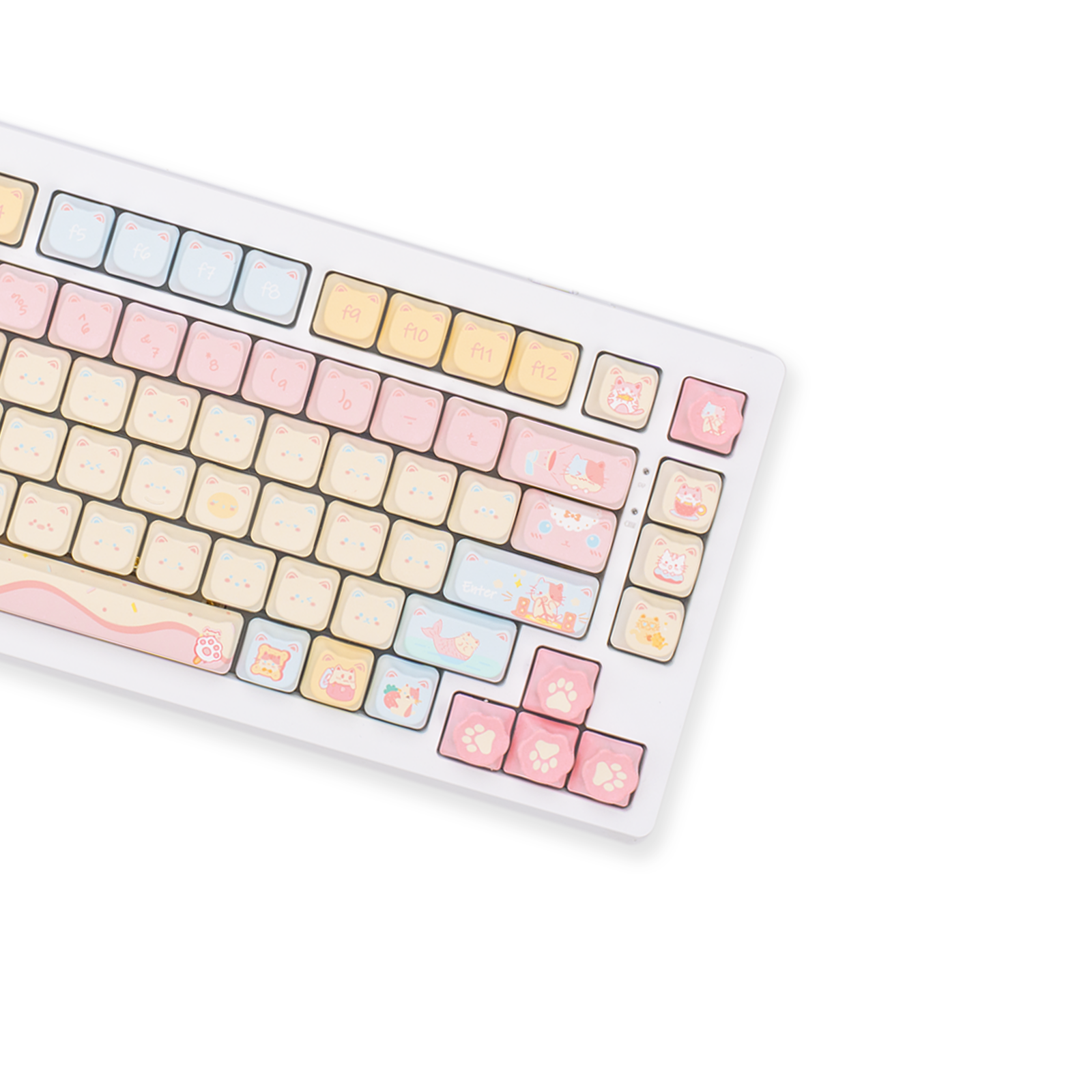 KiiBOOM Cat Paradise Keycaps