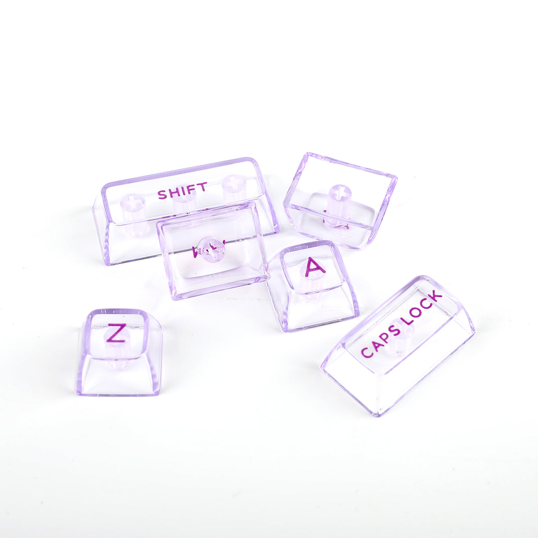 KiiBOOM Transparent PC Keycaps
