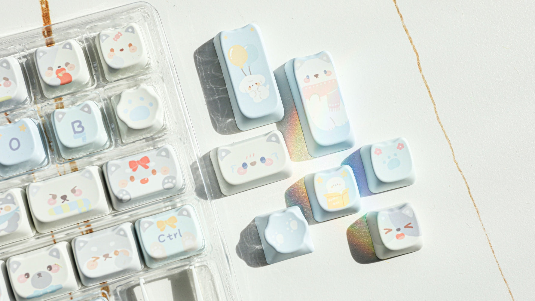 KiiBOOM x Maorbeng Meow Meow Squad Keycaps