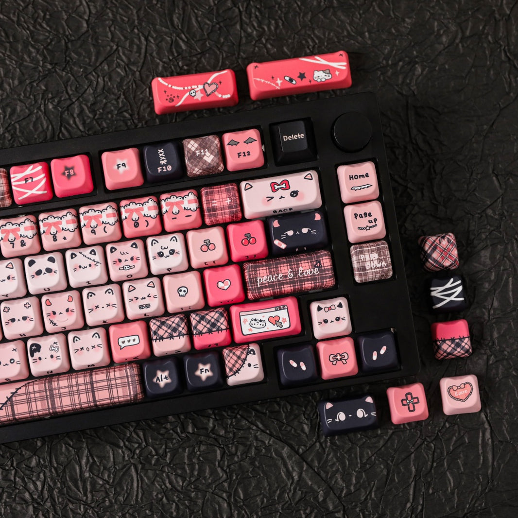 KiiBOOM Sweet Rebel Keycap Set